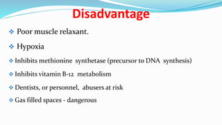 Pharmacology of General anaesthetic drugs. | PPTX