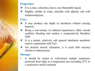 General anaesthesia | PPTX