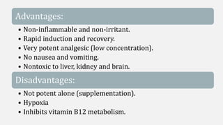 GENERAL ANESTHESIA | PPT