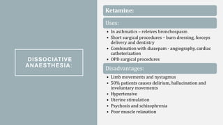 GENERAL ANESTHESIA | PPT