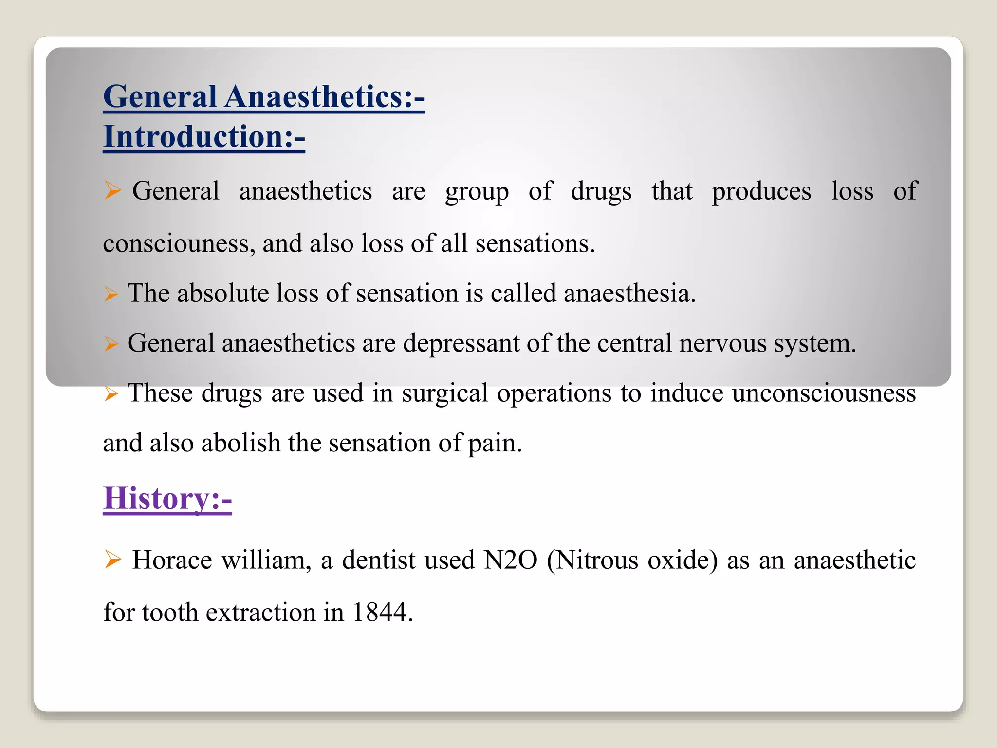 General anaesthesia By MOHD. AFAQUE | PPTX | Pharmaceutical Drugs ...