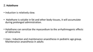 General anaesthesia | PPTX | Illegal Drugs, Tobacco, eCigarettes ...