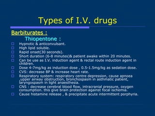General anaesthesia principles | PDF