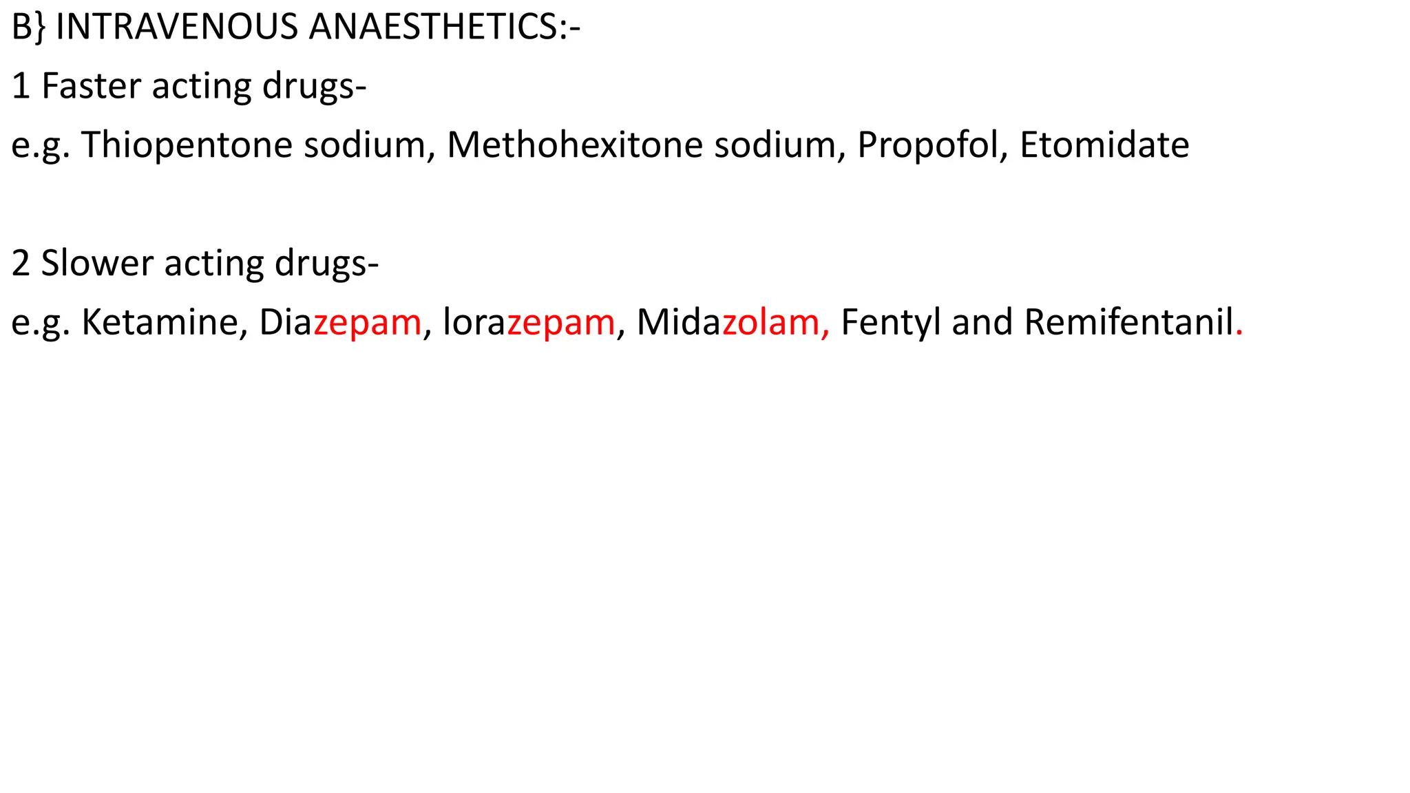 GENERAL ANAESTHETICS PART- I CLASSIFICATION, STAGES OF ANAESTHESIA | PPTX