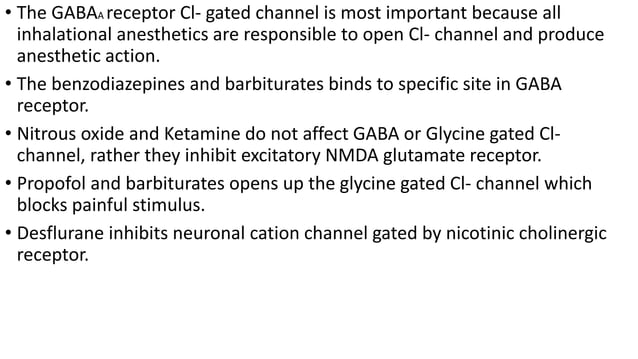 GENERAL ANAESTHETICS PART- I CLASSIFICATION, STAGES OF ANAESTHESIA | PPT