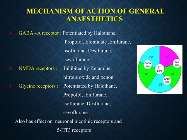 General anaesthetics | PPTX