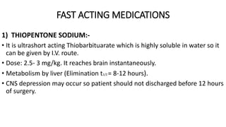 GENERAL ANAESTHETICS- 2| PRE- ANAESTHETIC MEDICATIONS| MEDICATION ...
