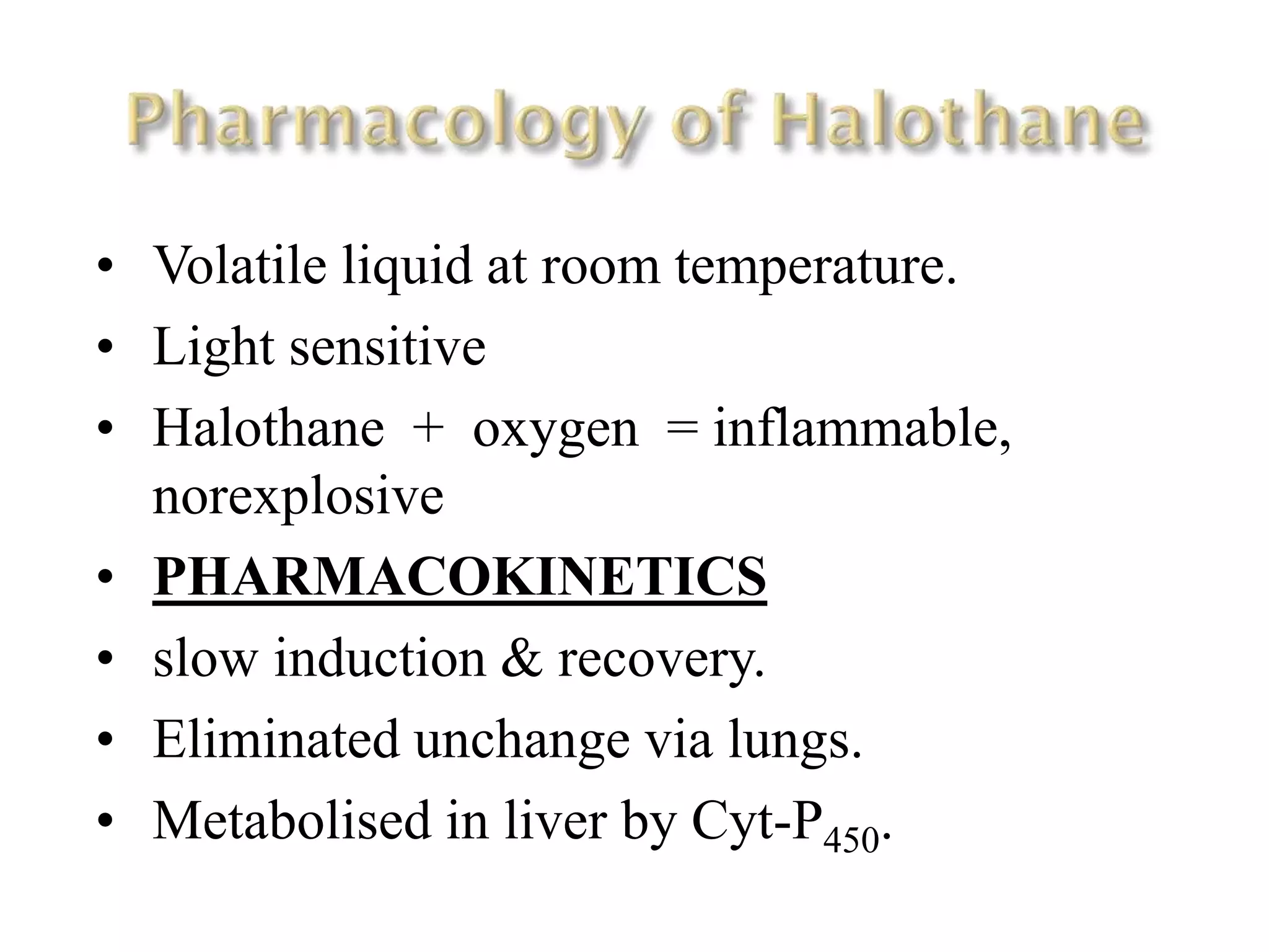 General anaesthetics | PPT