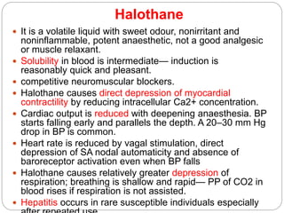 General anaesthetics | PPTX