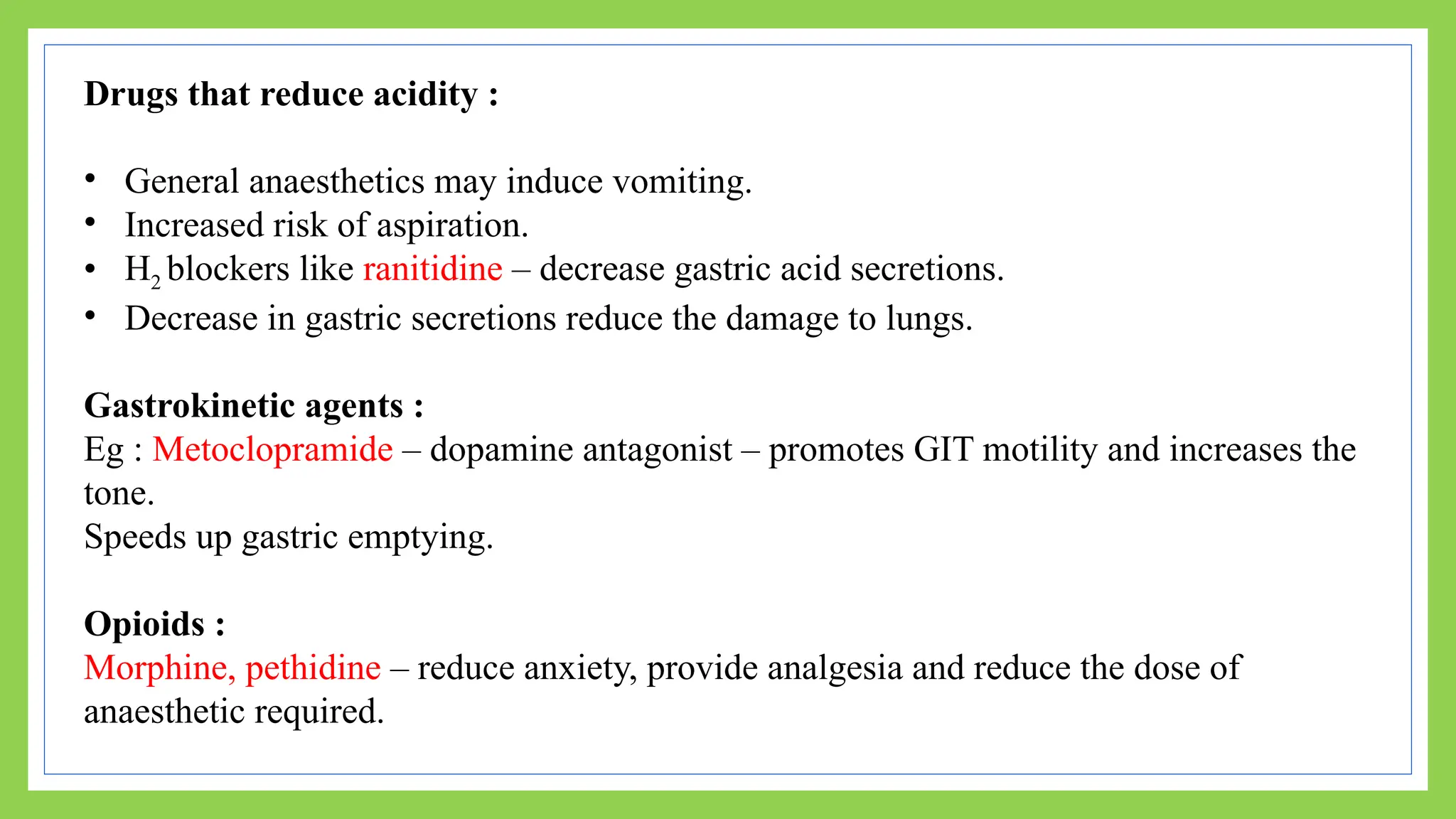 GENERAL ANAESTHETICS AND PREANAESTHETICS.pptx