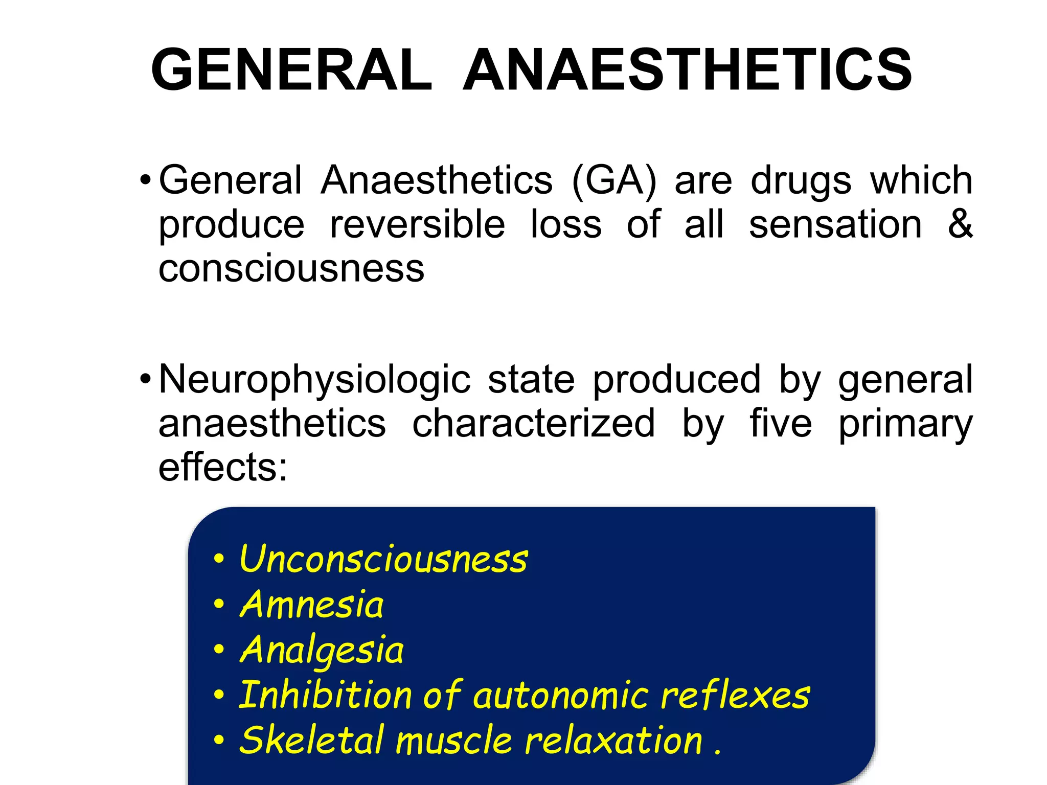 General Anaethetics & Pre-anaethetics.pptx