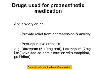 General Anaethetics & Pre-anaethetics.pptx
