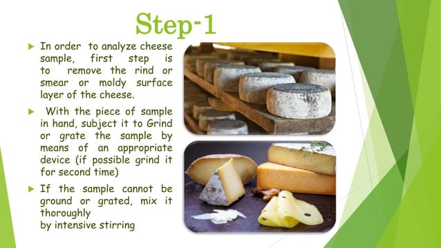 General analytical method of cheese (shameer m.pharm analysis 2020 ...