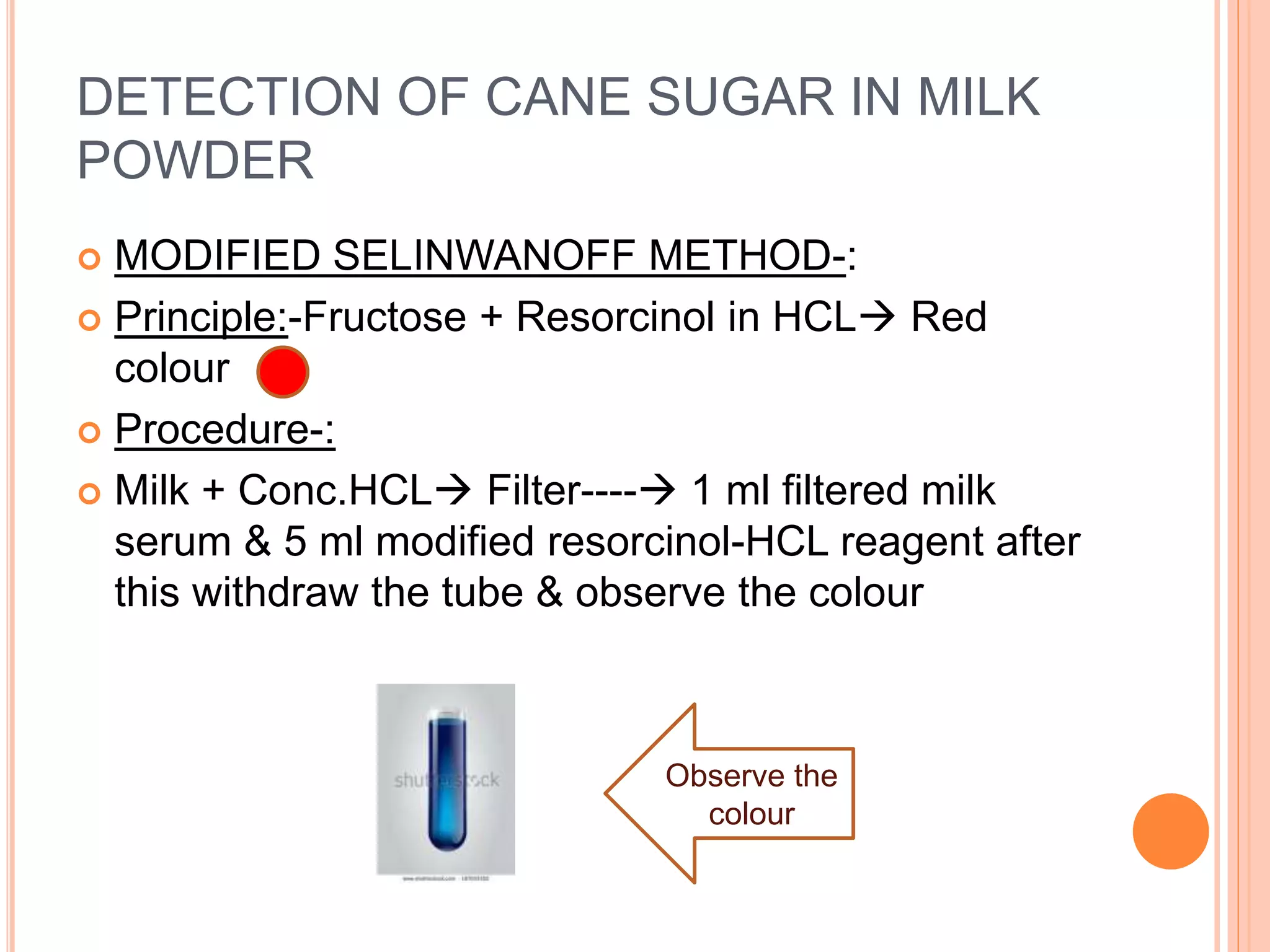 General analytical methods of milk powder final | PPTX