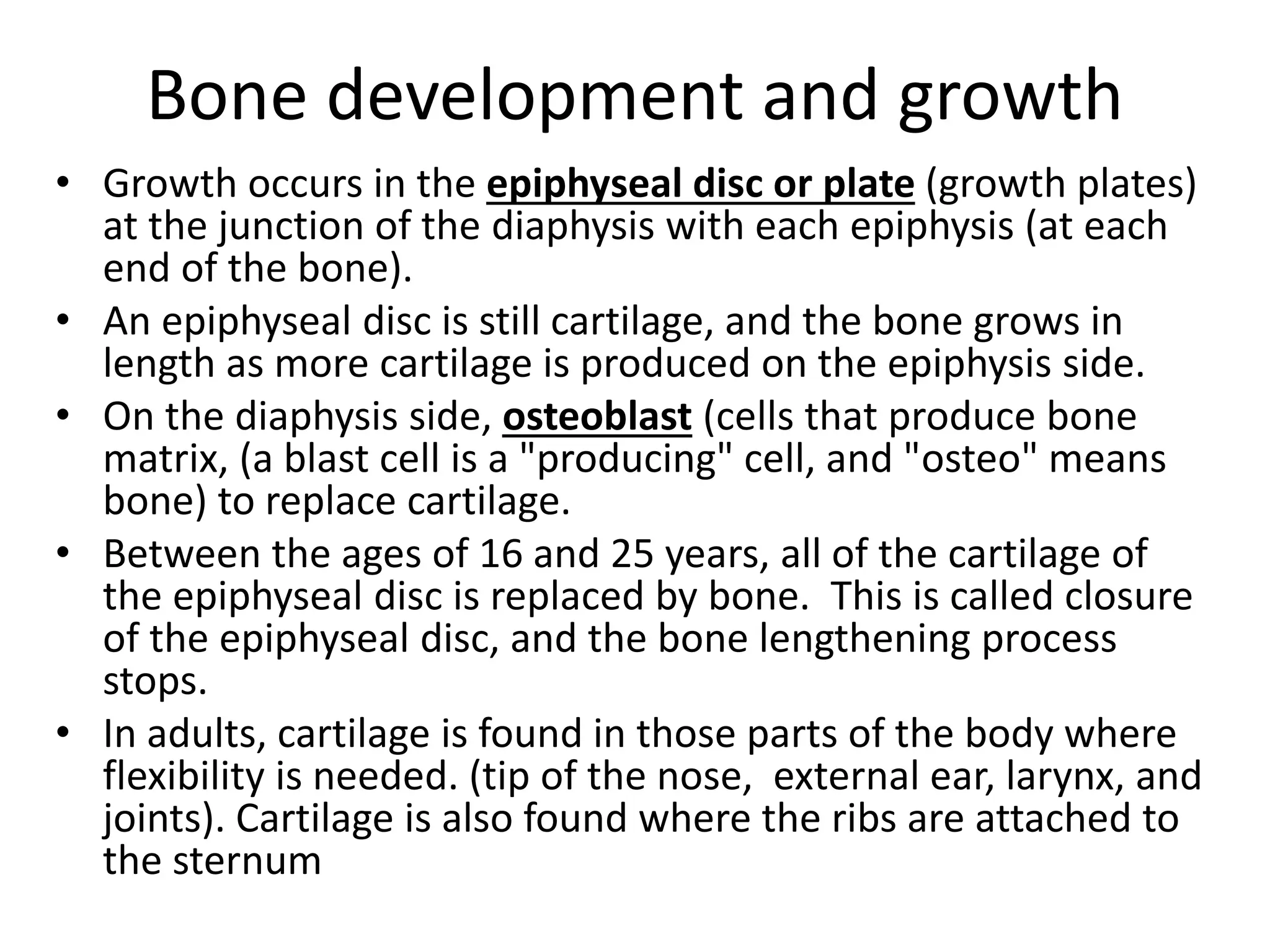 General anatomy and physiology bones.pptx