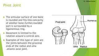 Anatomy of Joints & its classification | PPTX