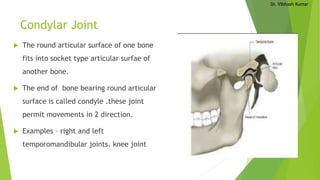 Anatomy of Joints & its classification | PPTX