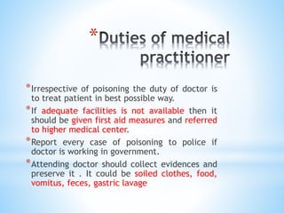 General and Emergency Management of Poisoning- dr pooja prasad.pptx