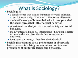 GENERAL AND HEALTH SOCIOLOGY LECTURE NOTES FIVE UNITS.pptx