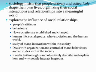 GENERAL AND HEALTH SOCIOLOGY LECTURE NOTES FIVE UNITS.pptx