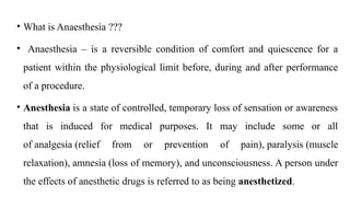 General vs Local Anaesthesia: Mechanism, Uses & Differences ...