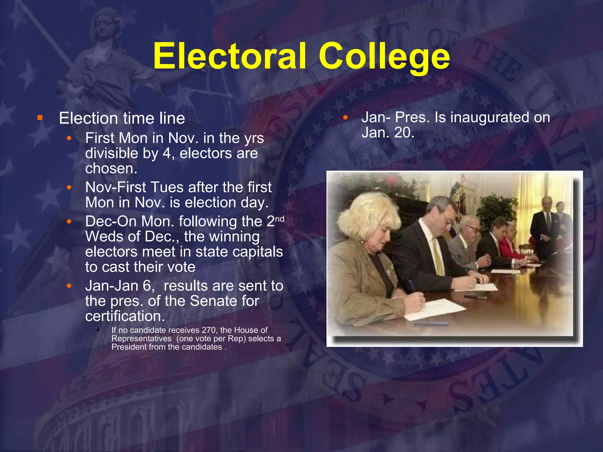 General And Primary Election And Electoral College | PPT | Civic ...