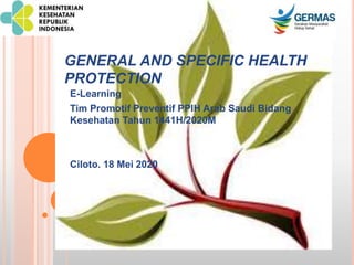 General and specific protection | PPT