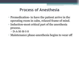 General anesthesia | PPT