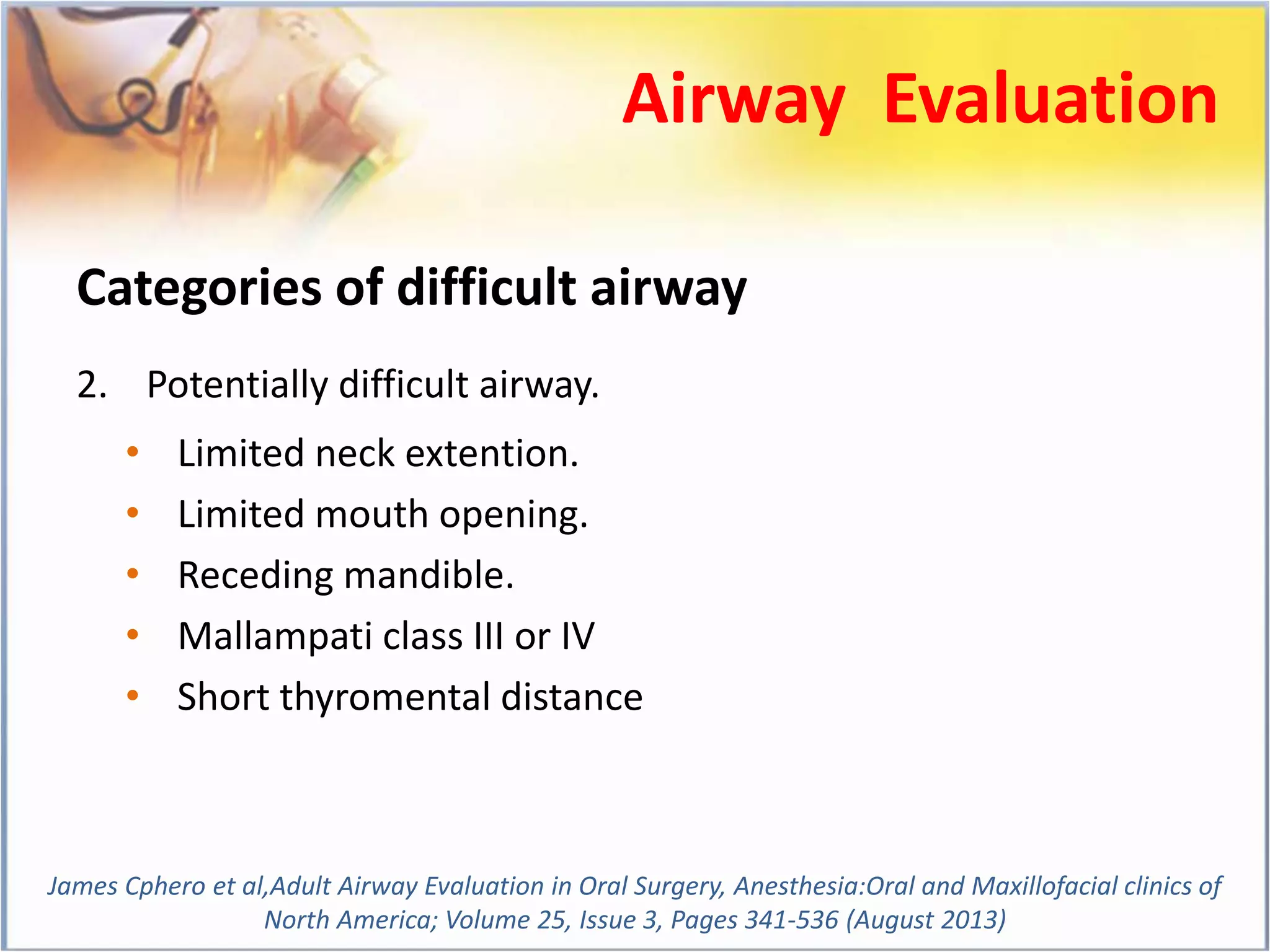 General anesthesia & oral and Maxillofacial Surgery | PPTX