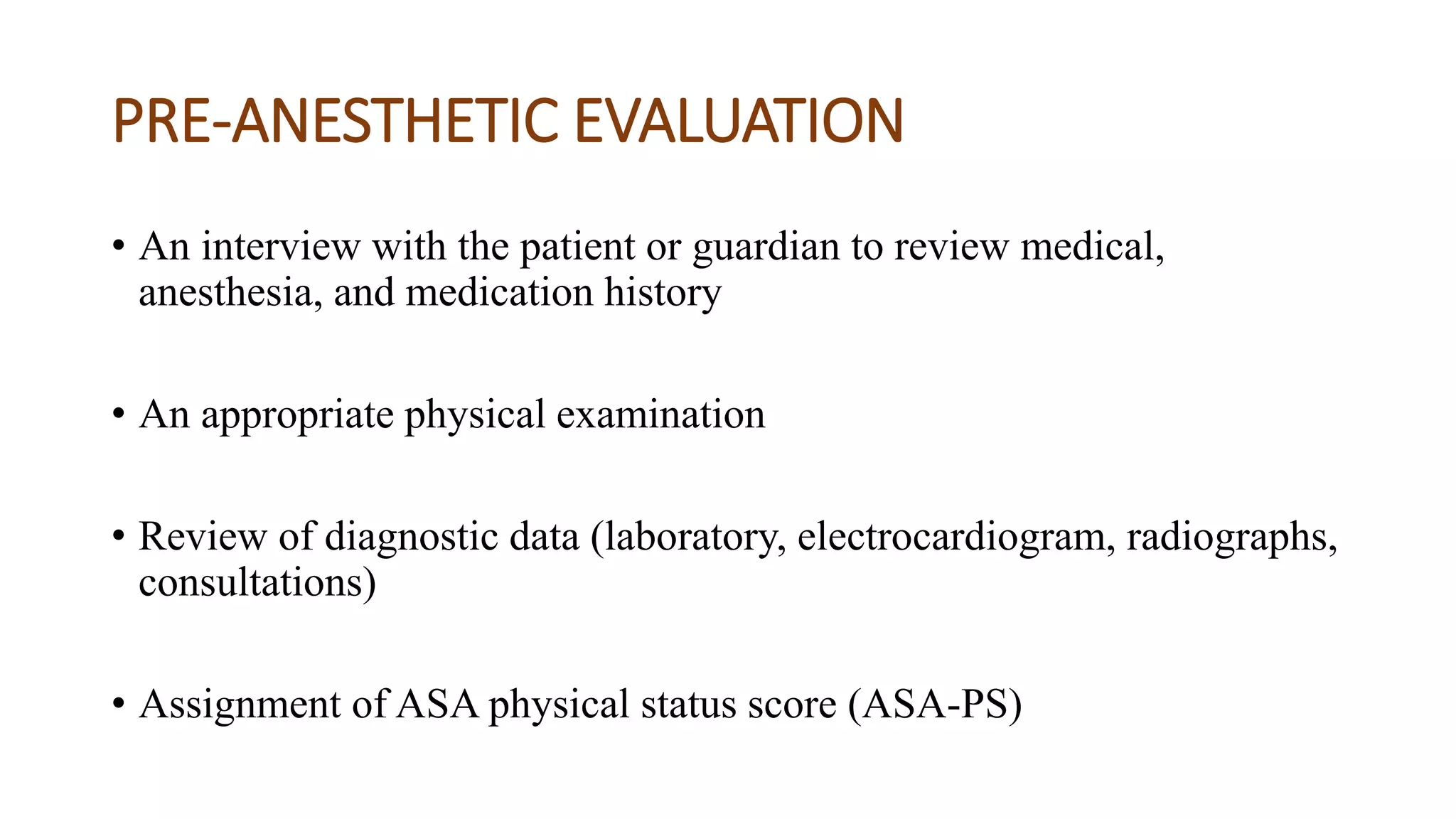 General anesthesia in oral and maxillofacial surgery | PPTX