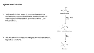 General anesthetics / Medicinal Chemistry III | PDF
