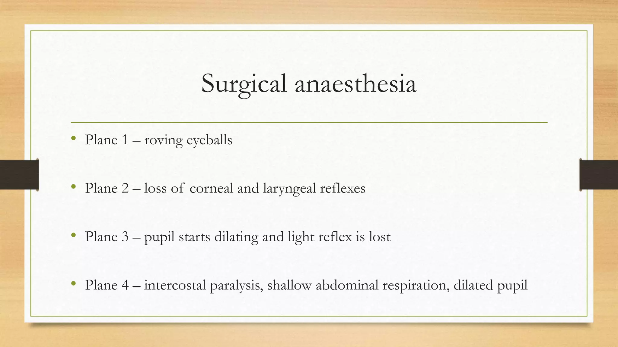 General anesthesia and its complications | PPTX