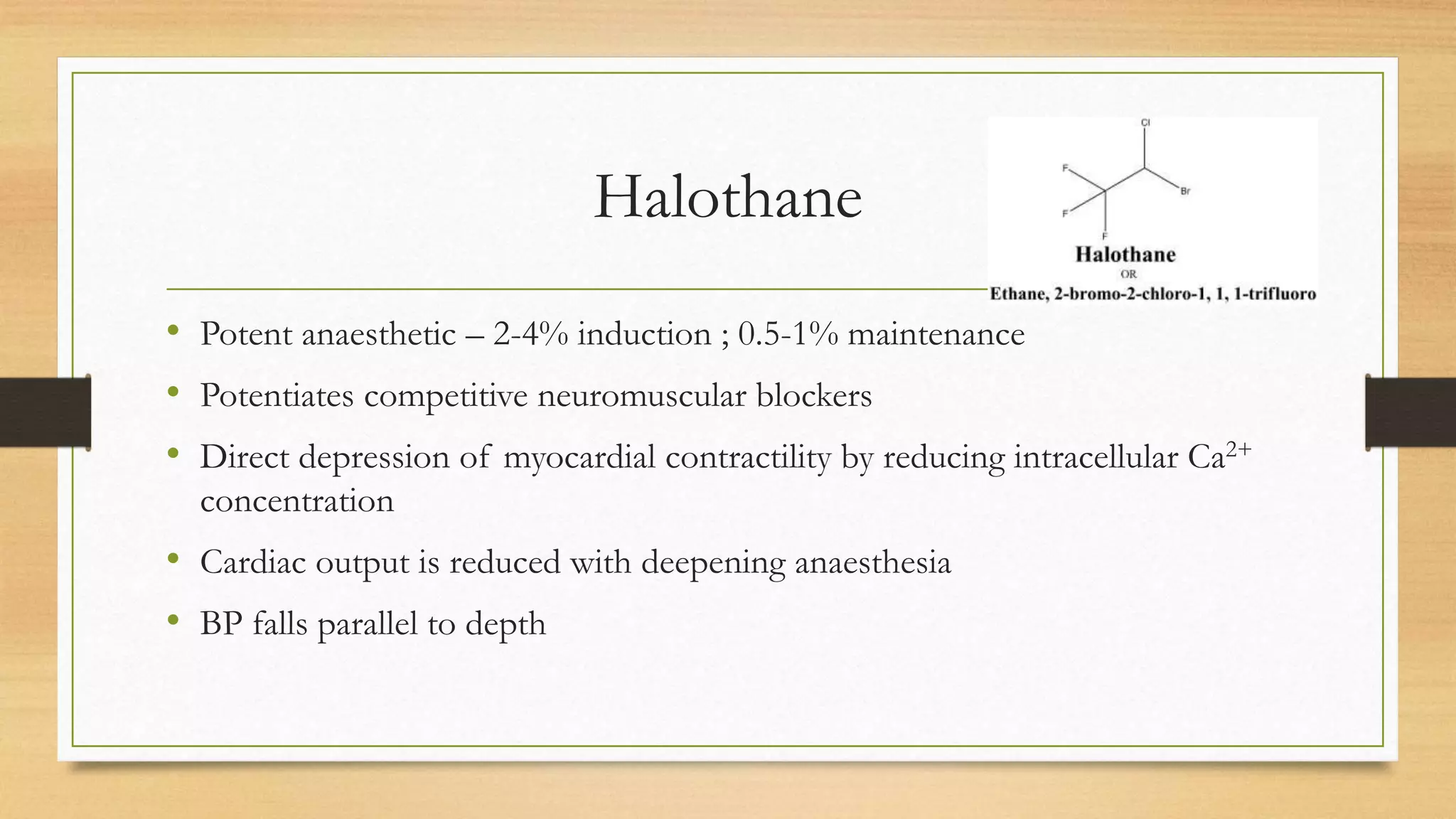 General anesthesia and its complications | PPTX