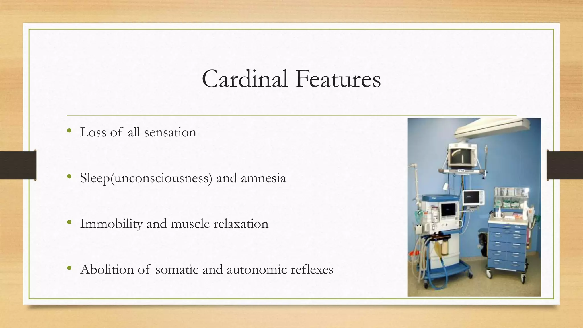 General anesthesia and its complications | PPTX