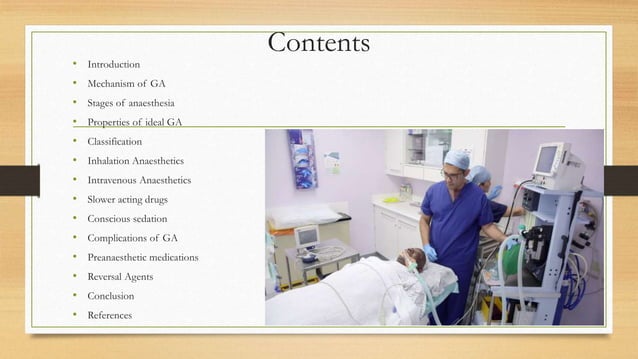 General anesthesia and its complications | PPTX | Lung and Respiratory ...