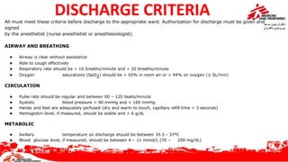 General anesthesia & obstetrics part III | PPTX