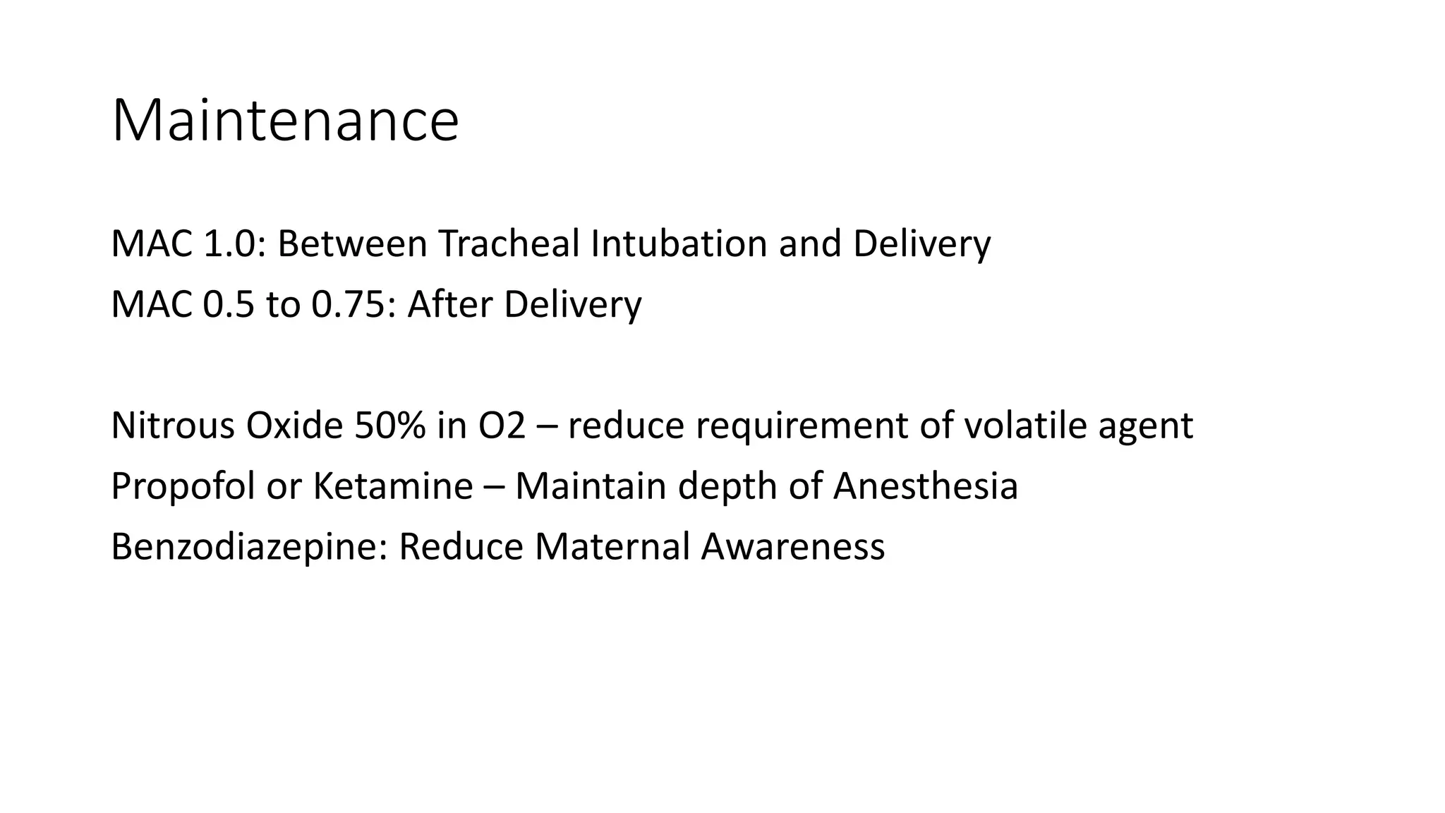 General Anesthesia in Cesarean Section.pptx