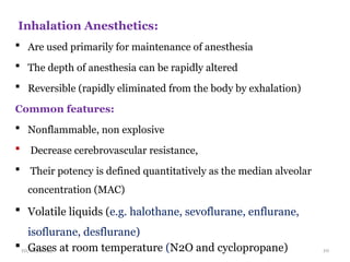 General Anesthesia & Pain Mgt Drugs.pptx