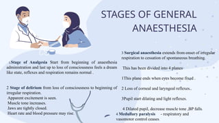 PHARMACOLOGY GENERAL ANAESTHETICS MPHARM | PPTX