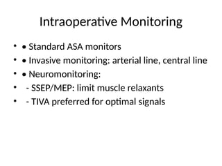 General_Anesthesia_Spine_Surgery CASE PRESENTATION | PPTX