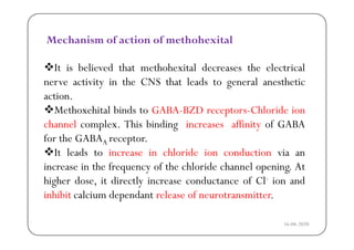 General anesthetics-Medicinal Chemistry | PDF