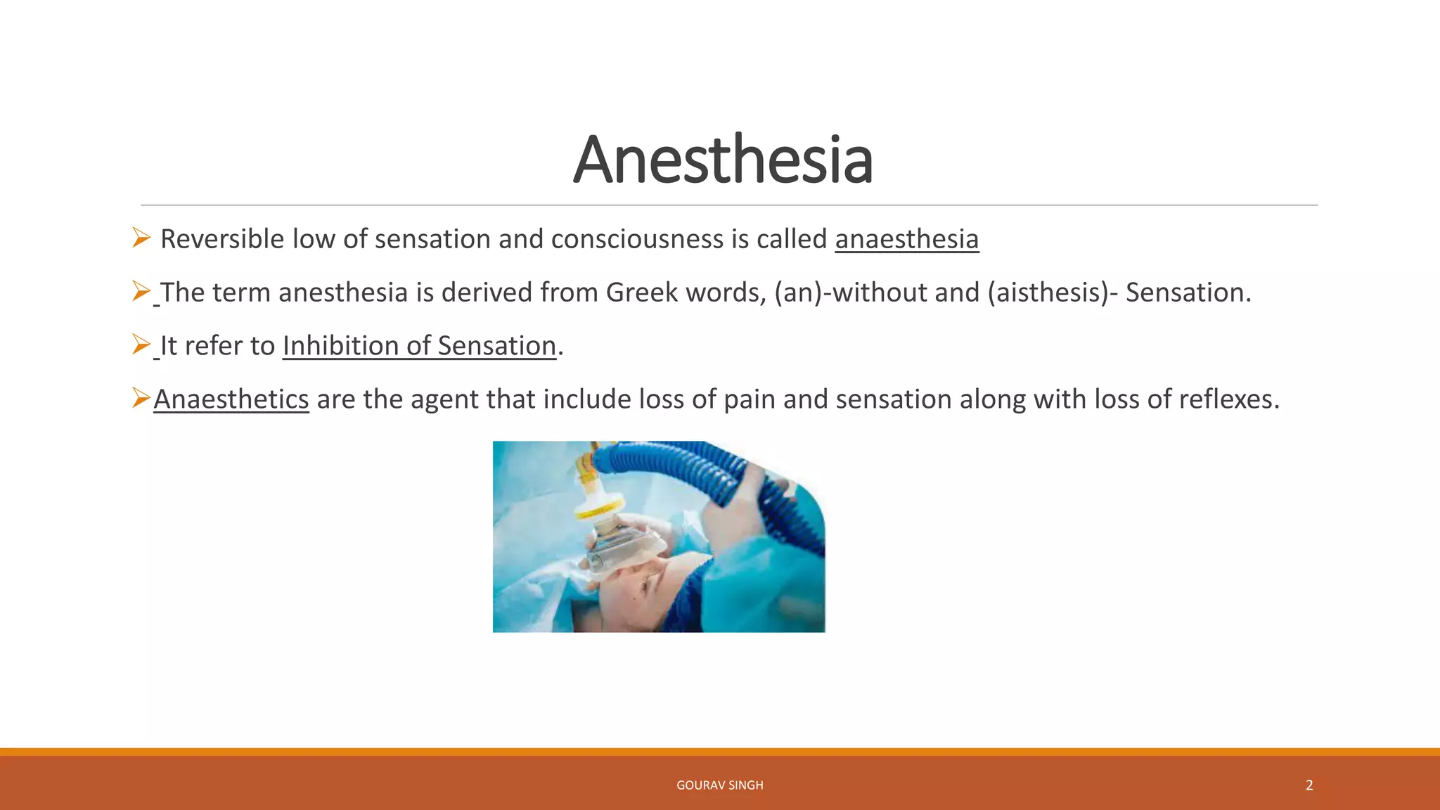 General anesthetic and pre anesthetics | PDF