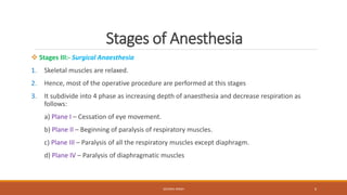 General anesthetic and pre anesthetics | PDF