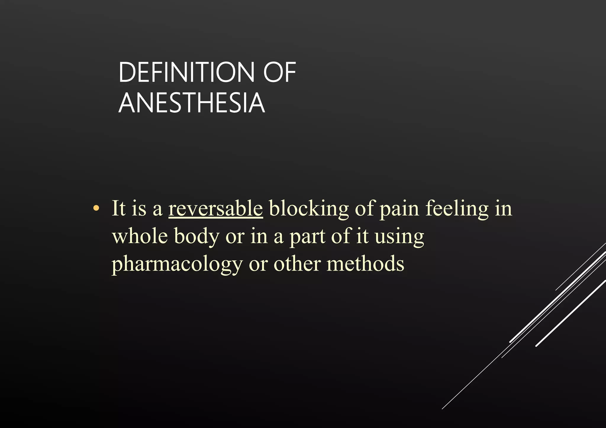 General anesthetic drugs | PPTX | First Aid | Injuries