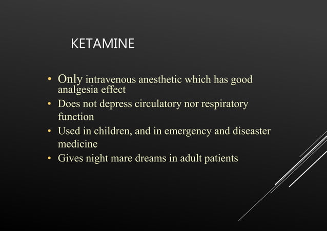 General anesthetic drugs | PPTX | First Aid | Injuries