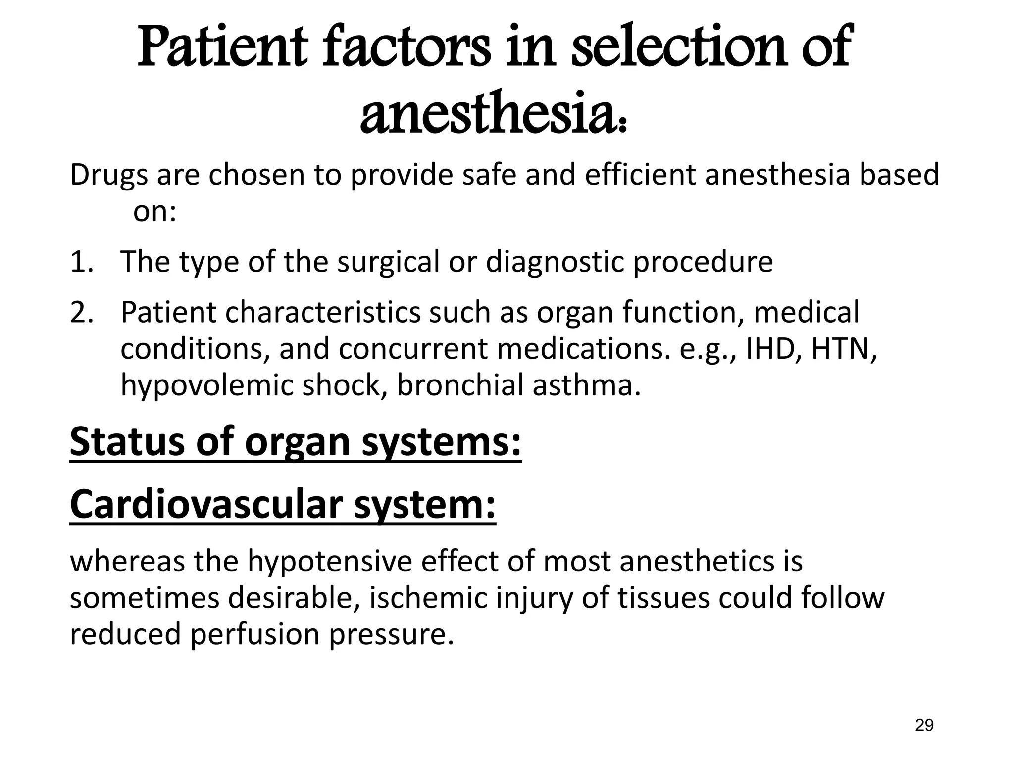 General anesthetics | PPTX