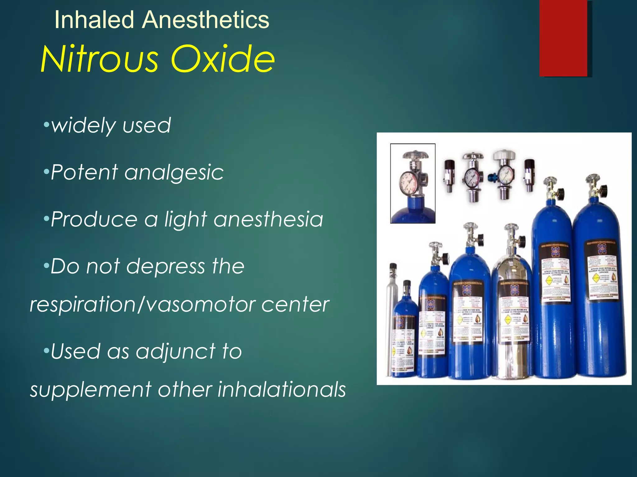 General anesthetics | PPT