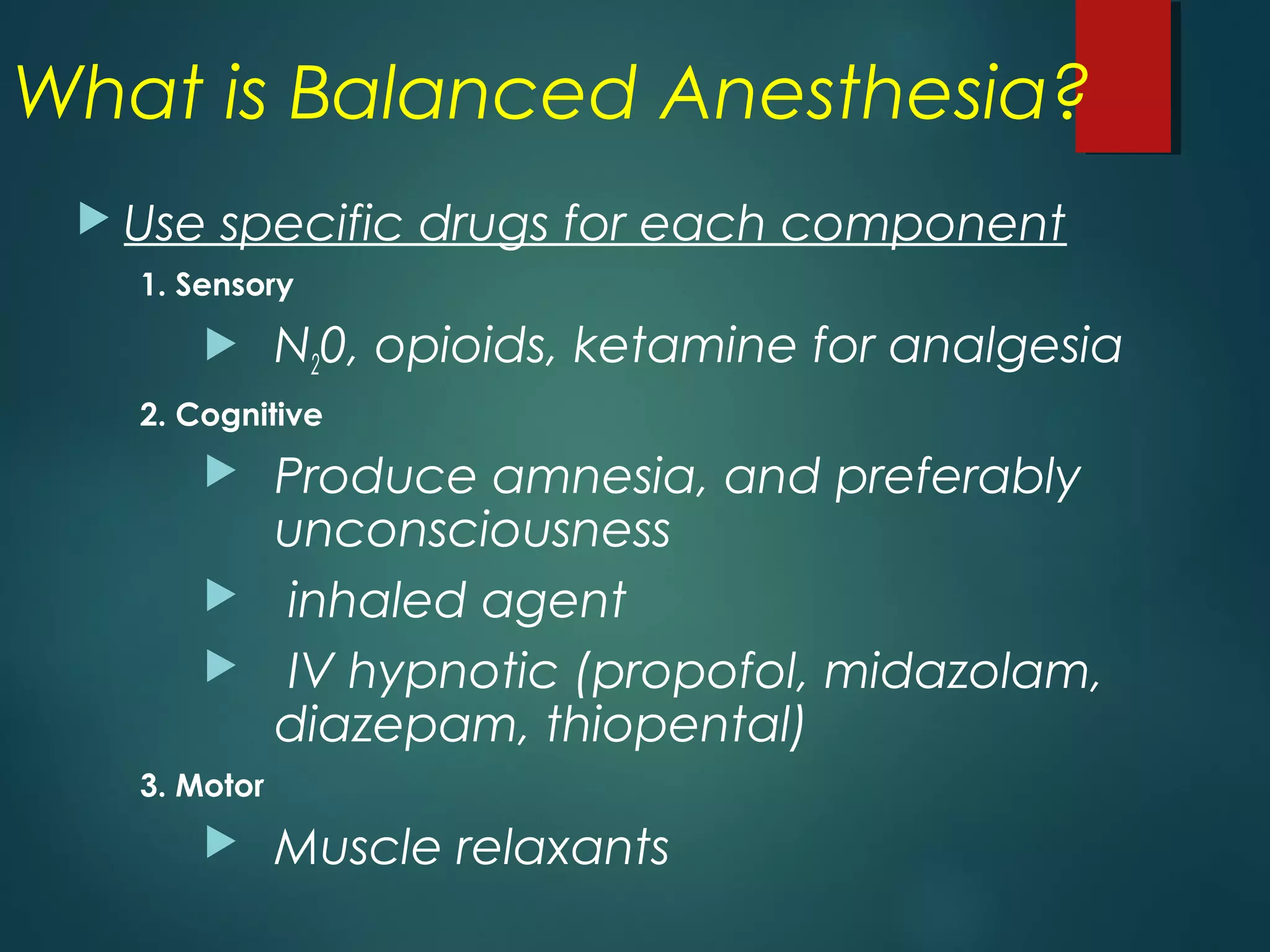General anesthetics | PPT