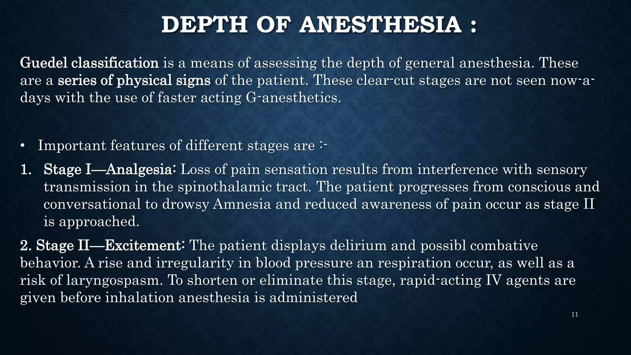 General anesthetics | PPTX