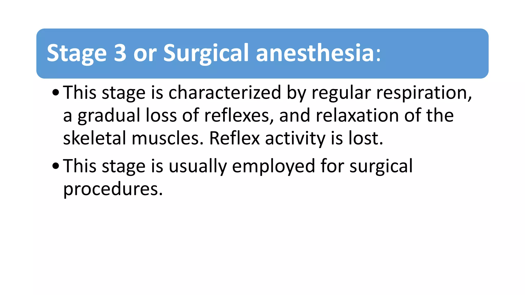 General anaesthetics | PPTX